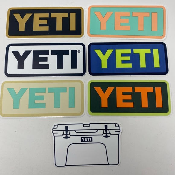 Yeti | Other | Yeti Logo Sticker Decal Bundle | Poshmark